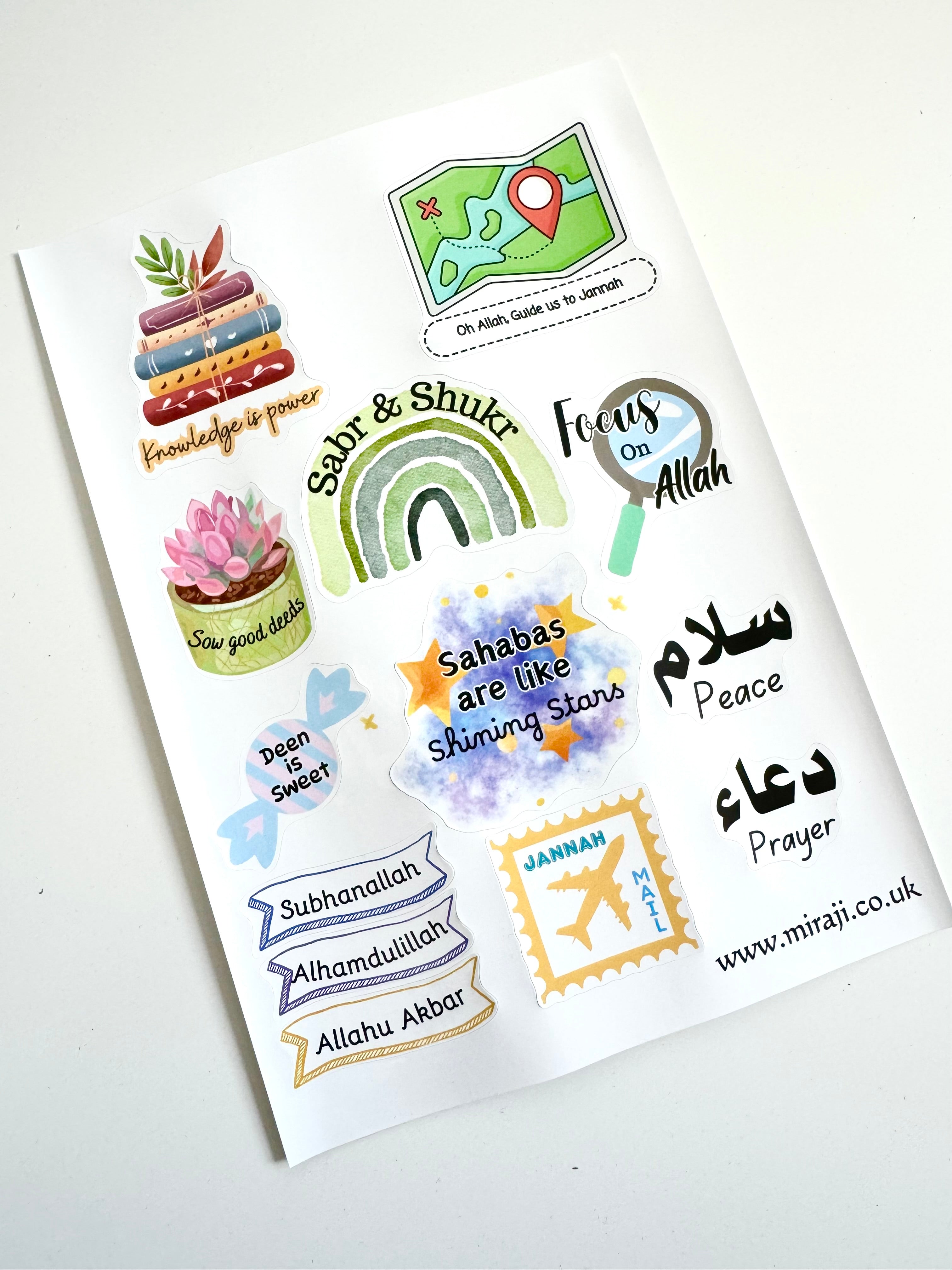 Islamic Journal Sticker – Miraji